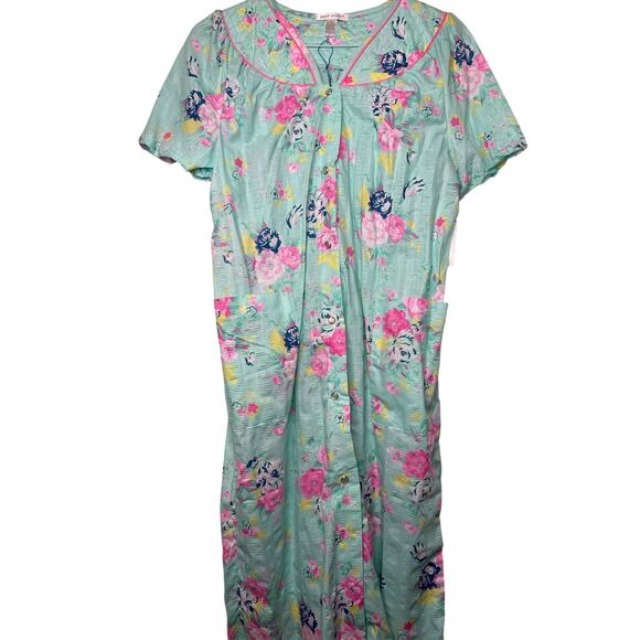 Emily Stacy | Intimates & Sleepwear | Emily Stacy Mint Turquoise Floral ...
